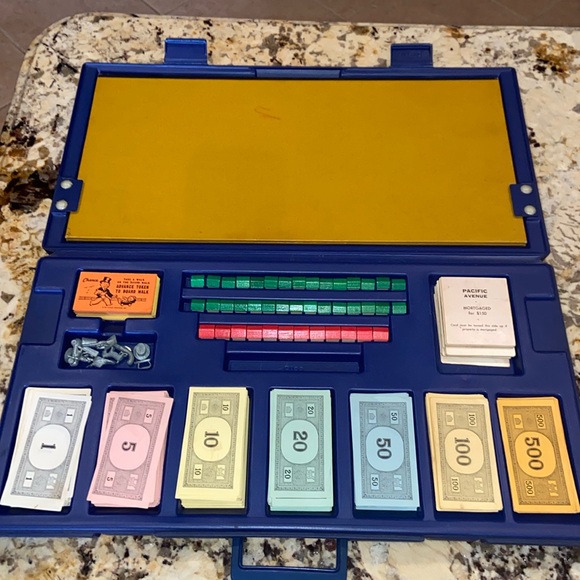 Vintage | Toys | Vintage Hard Case Monopoly Game | Poshmark